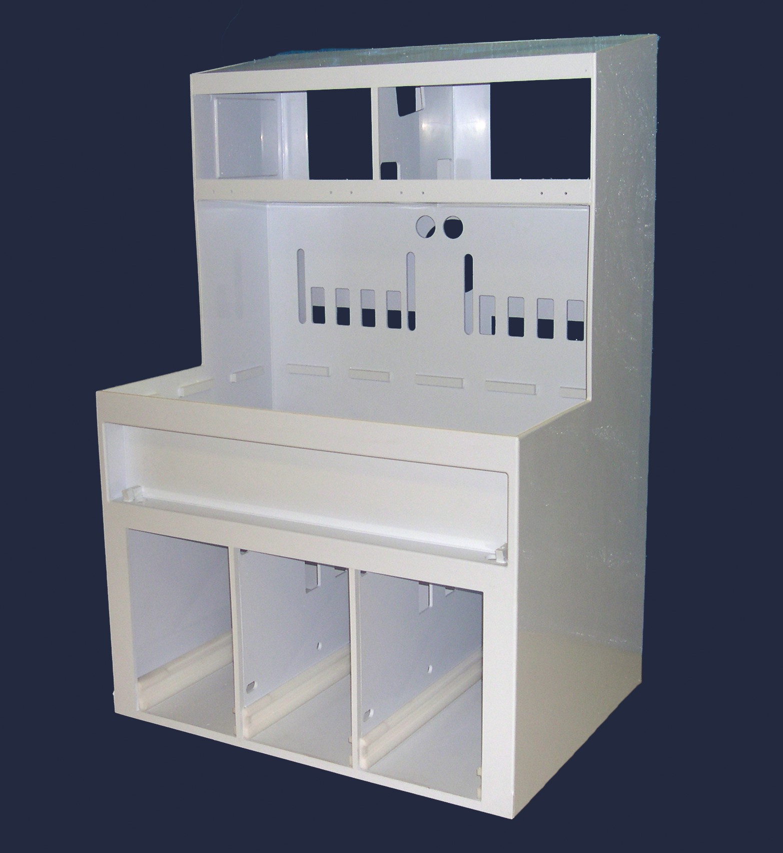 Custom Plastic Fabrication, PVC Scrubber – HPI Processes